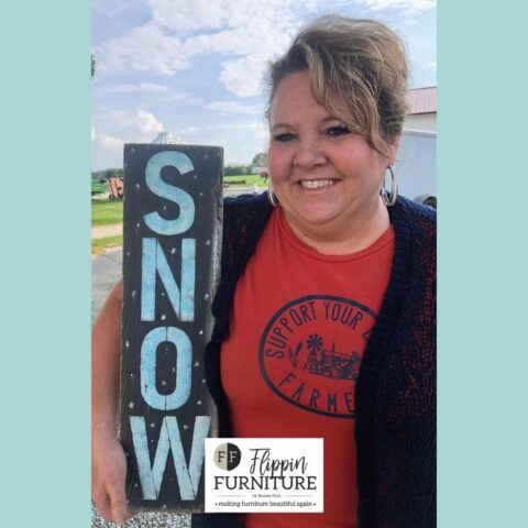 Easy DIY Winter Sign – Flippin Furniture