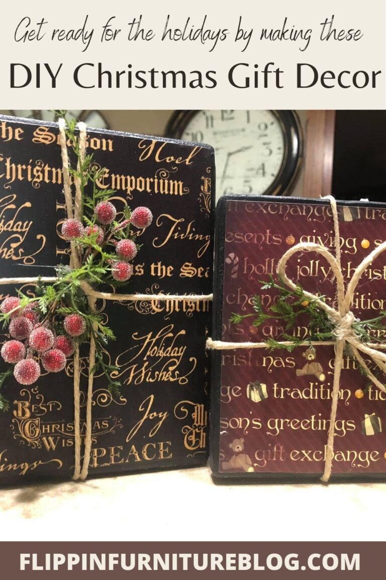 Make Your Own Christmas Gift Decor – Flippin Furniture