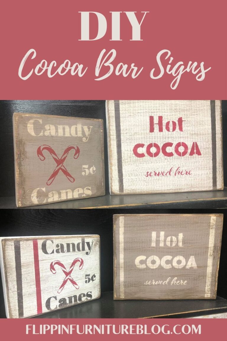 DIY Cocoa Bar Signs – Flippin Furniture