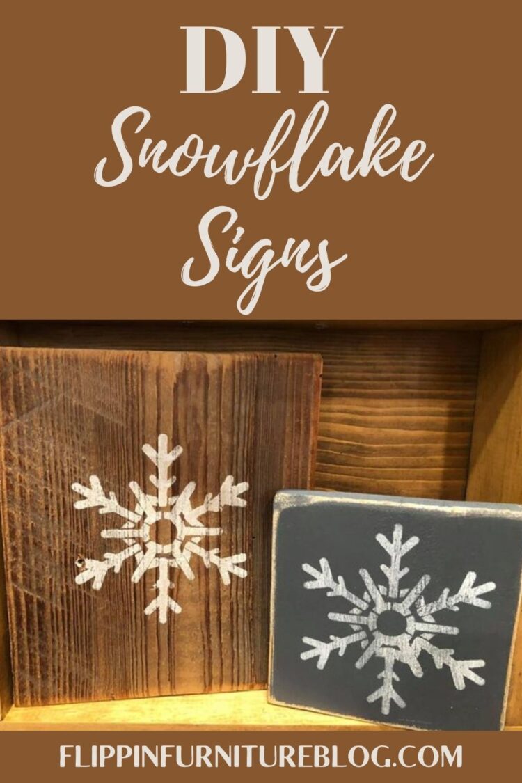 DIY Snowflake Craft – Flippin Furniture