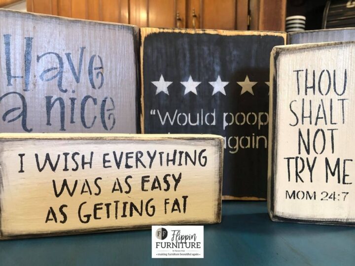 Diy Wooden Signs Bathroom