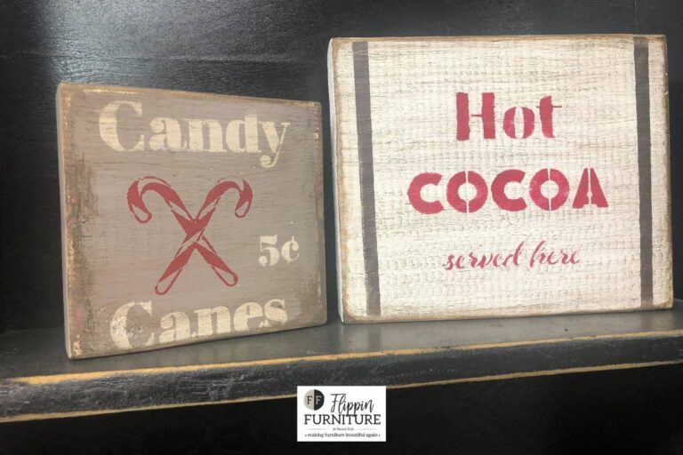 DIY Cocoa Bar Signs – Flippin Furniture