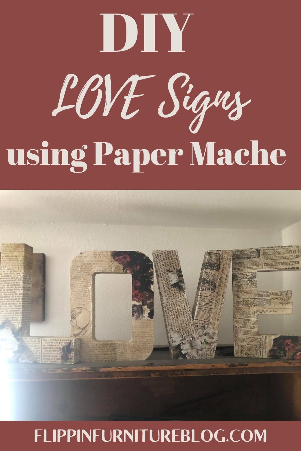 DIY Love Signs – Flippin Furniture