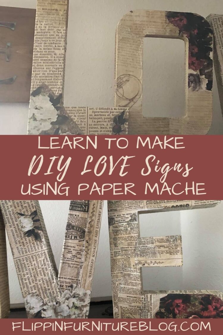 DIY Love Signs – Flippin Furniture