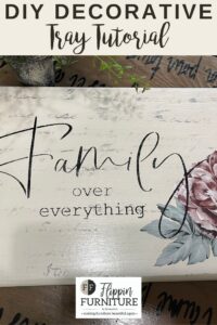 How to Make a Decorative Tray – Flippin Furniture