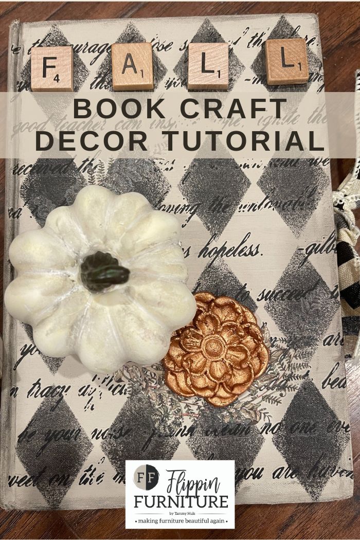 How to Turn a Book into Fall Decor – Flippin Furniture